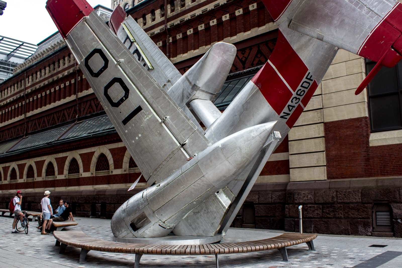 Philadelphia plane street art by Jordan Griska