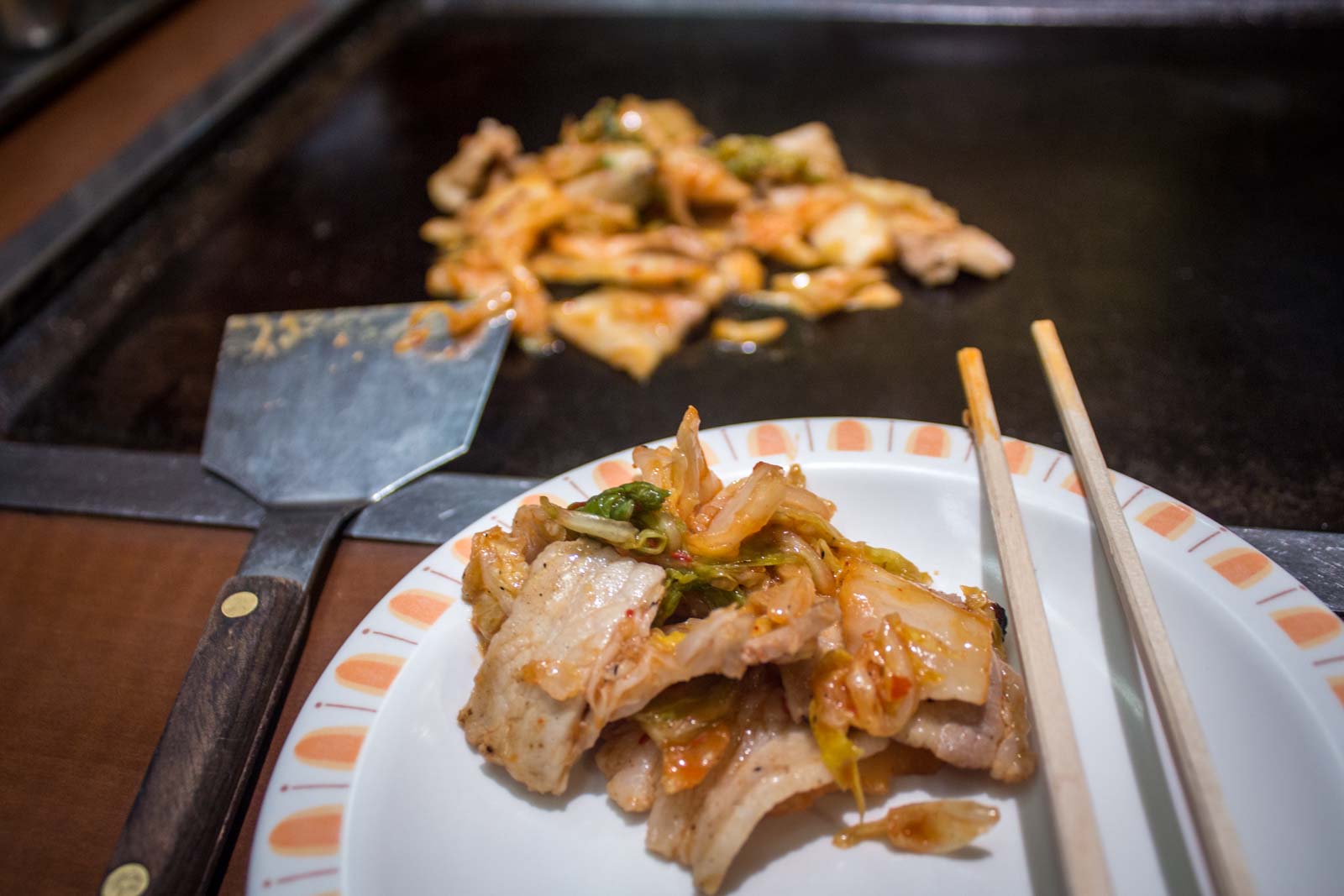 Teppanyaki: Japanese food and Japanese dishes