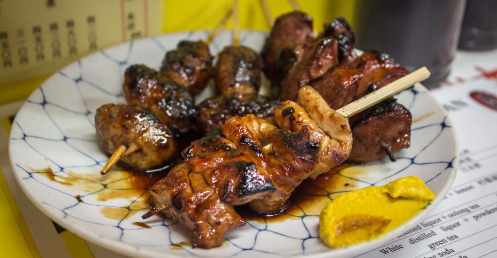 Yakitori: Japanese food and Japanese dishes