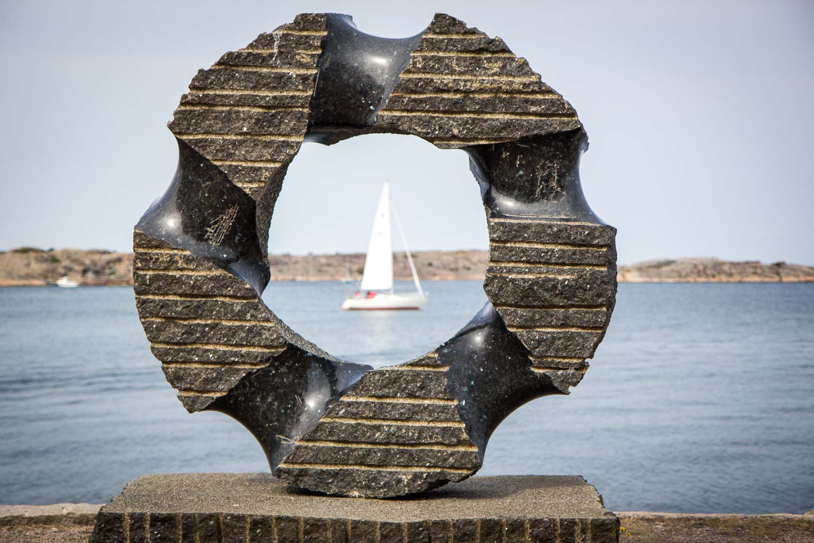 Udden stone sculptures, Hunnebostrand, Sweden (2023)