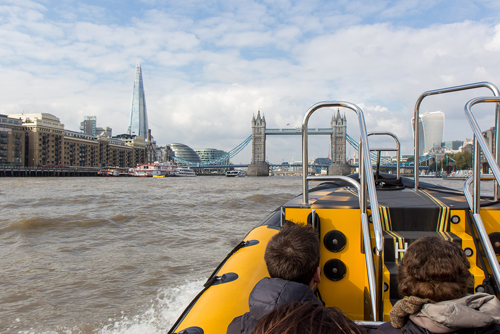 The Thames RIB Experience high speed boat trip, London (2024)