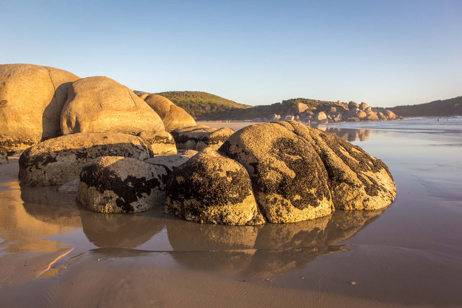 Sunset at Whisky Bay on Victoria's Wilsons Promontory, Australia