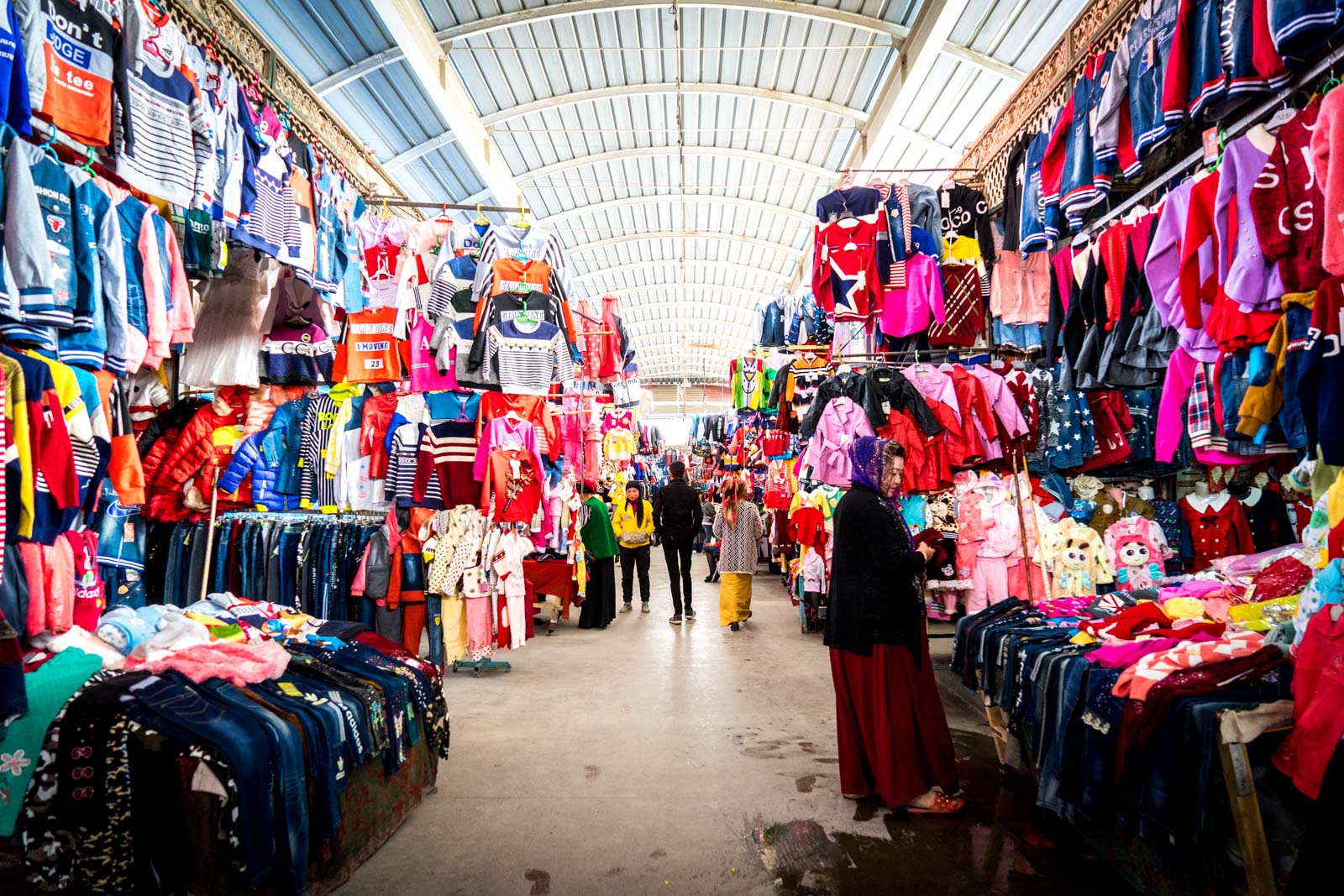 The Grand Bazaar, Kashgar, China