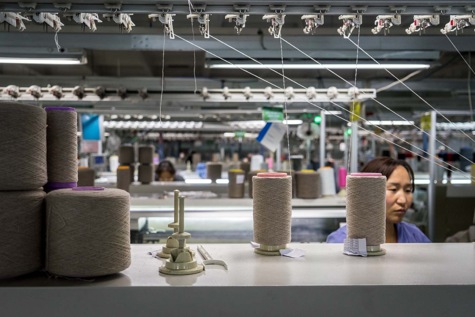 Gobi Cashmere factory in Ulaanbaatar, Mongolia (2023)