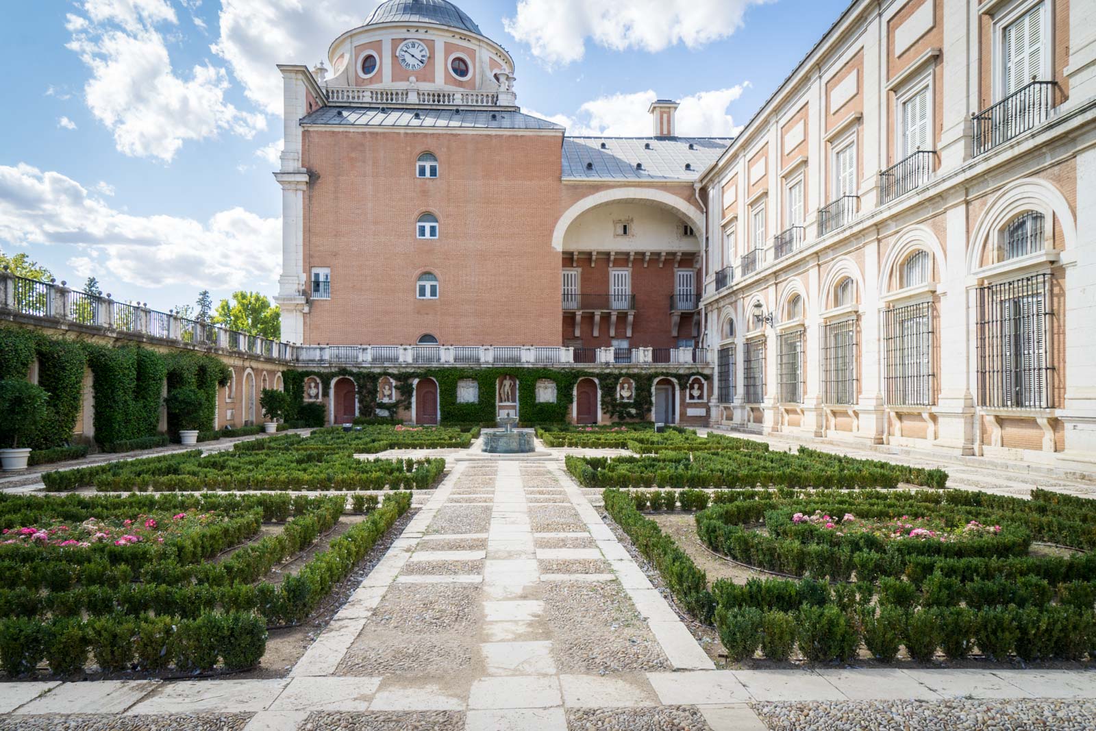 The Palace - and Gardens - at Aranjuez in Spain