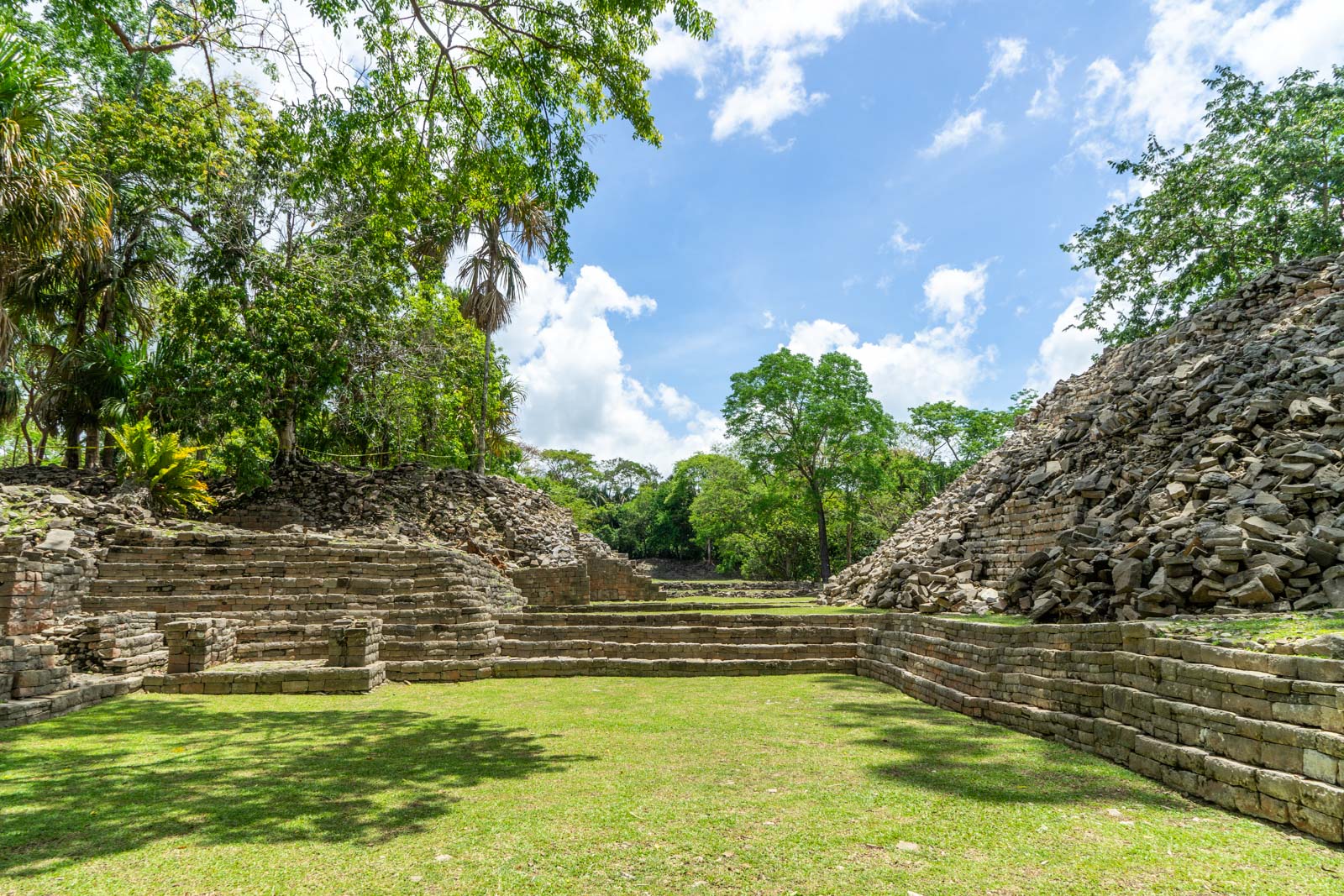 The Lubaantun Maya ruins in Belize and the Lubaantun Crystal Skull