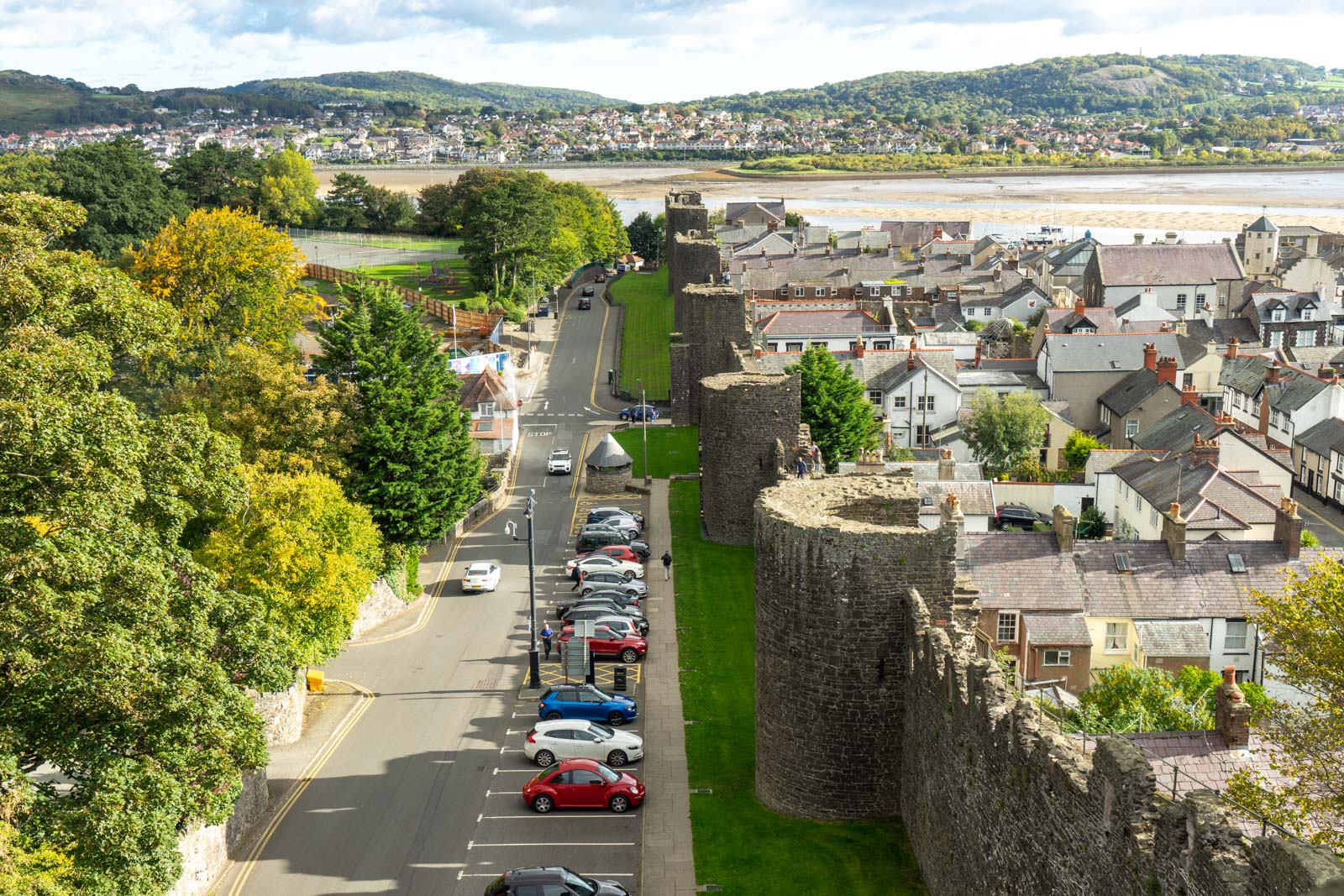 Conwy Castle and the castles of Edward I in Wales