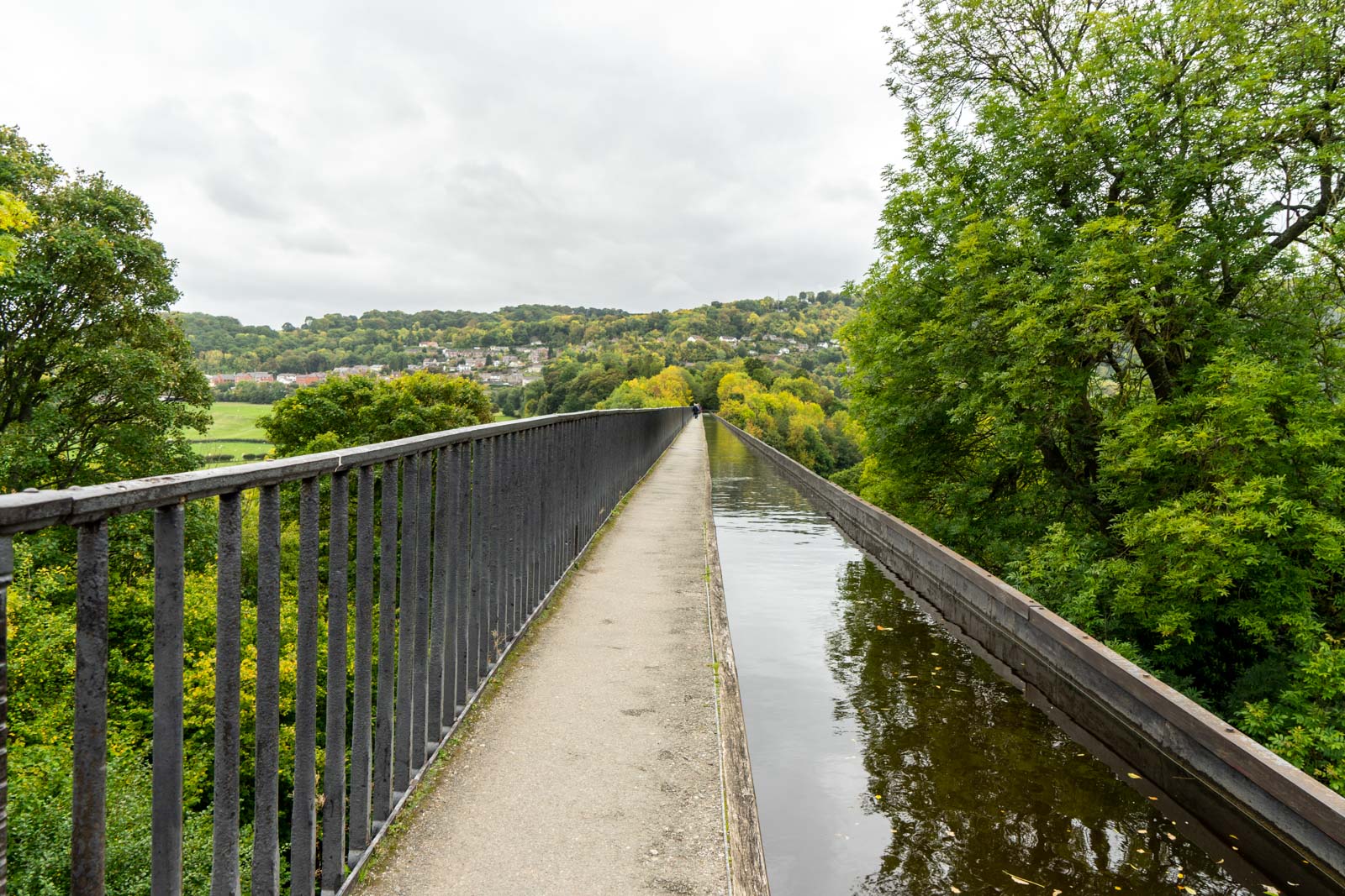 Visiting the Pontcysyllte Aqueduct on the Llangollen Canal in Wales Visiting the Pontcysyllte Aqueduct on the Llangollen Canal in Wales