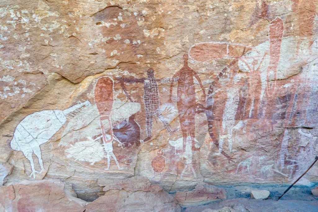 Quinkan rock art tour near Laura, Queensland
